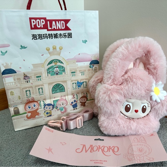 POP MART | Bags | Pink Labubu Mokoko Purse | Poshmark